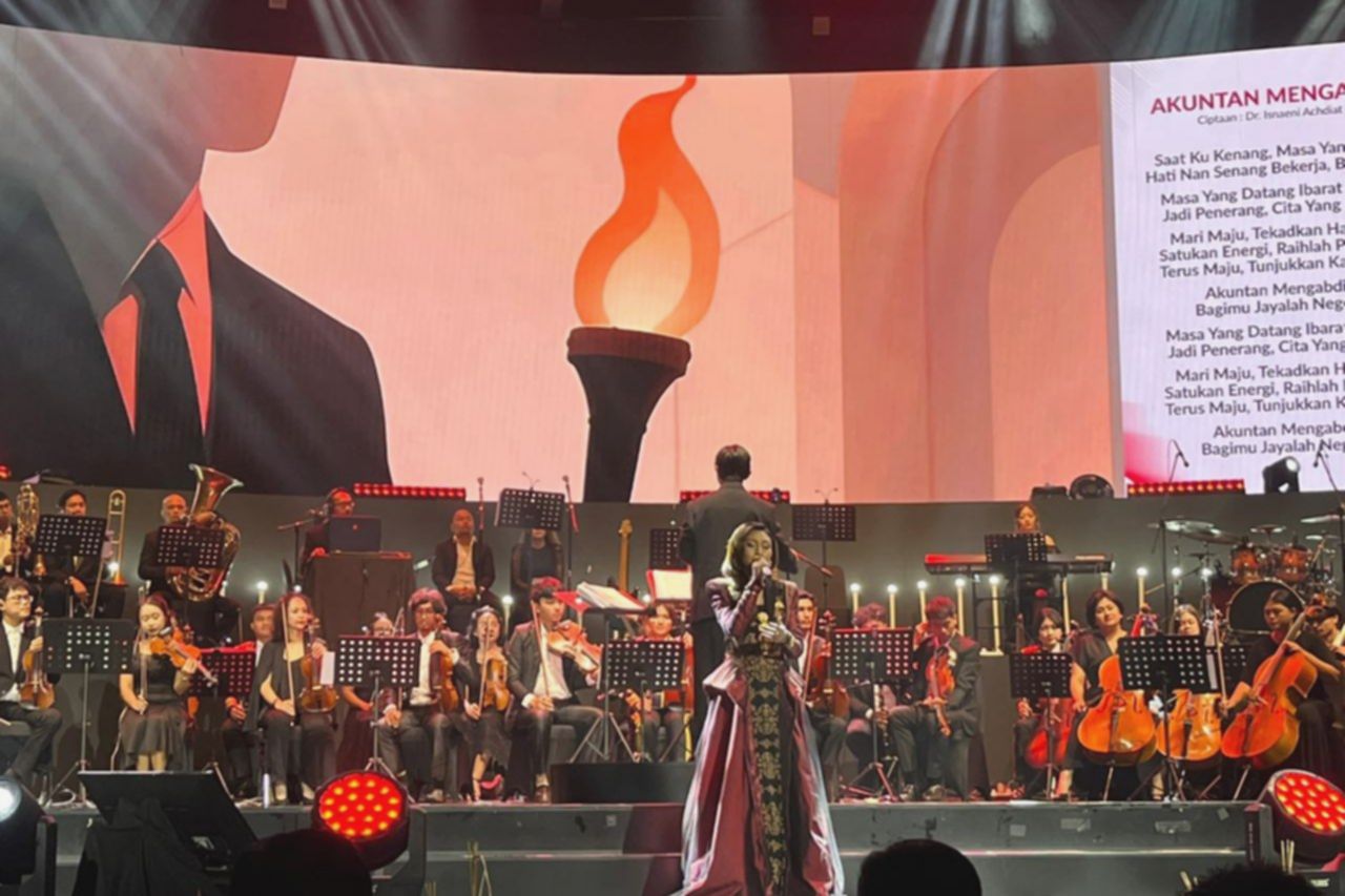Orkestra Merah Putih Lantunkan Nada Kebangsaan, Perkenalkan Dua Lagu ...